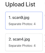 AutoCropper | Overview of the application user interface